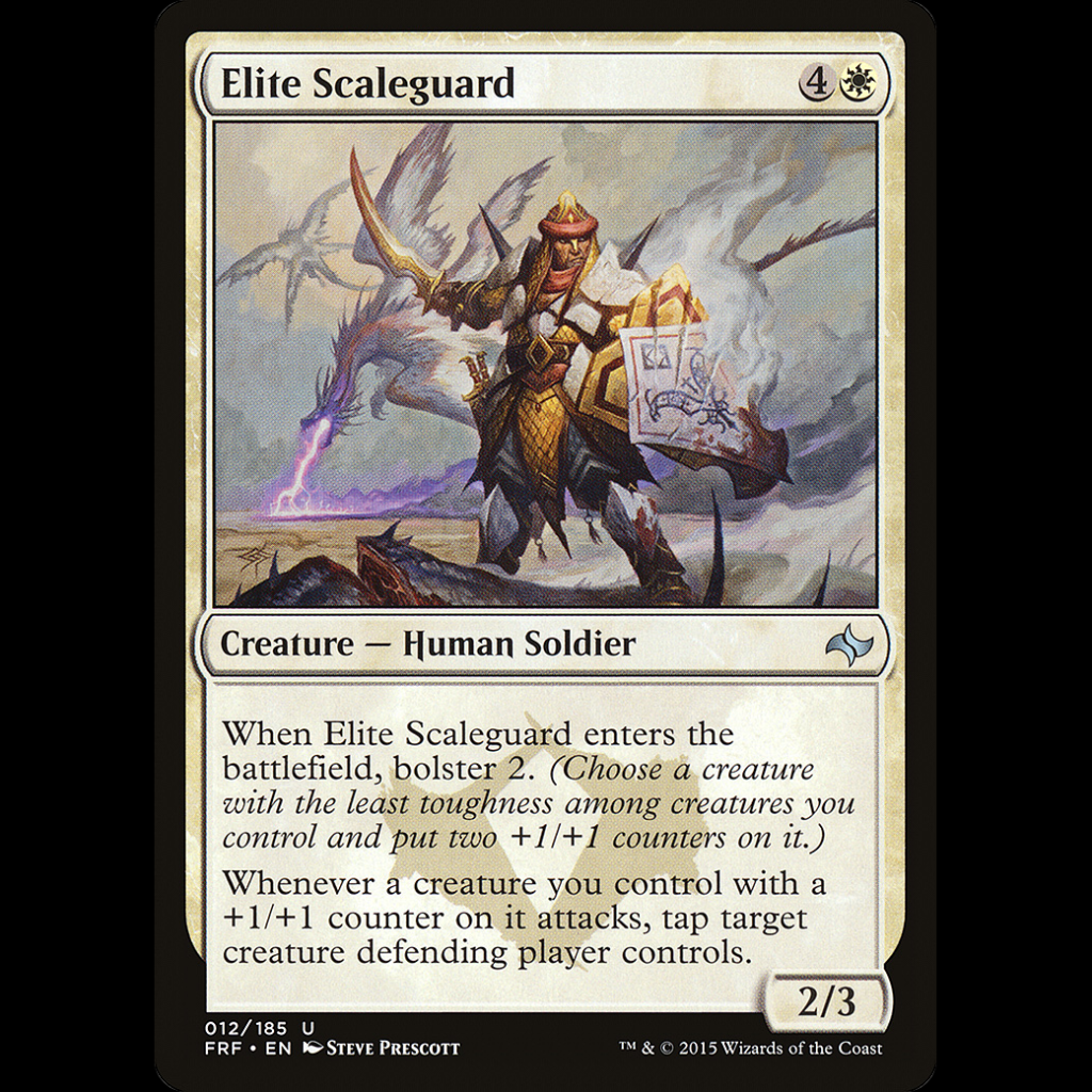 MTG Guardiascama de élite (Elite Scaleguard) Fate Reforged frf#12 - Madtoyz