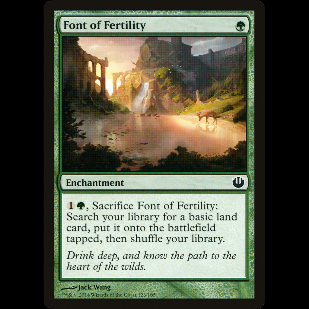 MTG Fuente de la fertilidad (Font of Fertility) Journey into Nyx jou ...