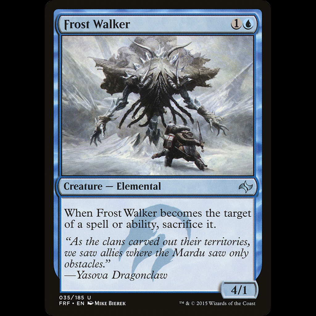 MTG Frost Walker Fate Reforged frf#35 - Madtoyz
