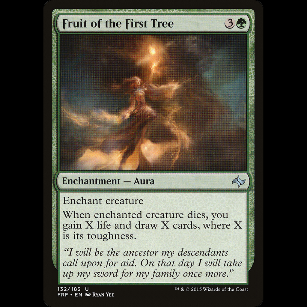 MTG Fruit of the First Tree Fate Reforged frf#132 - Madtoyz