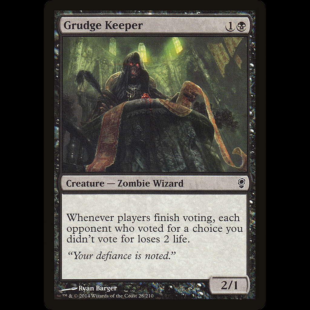 MTG Grudge Keeper Conspiracy cns#28 - Madtoyz