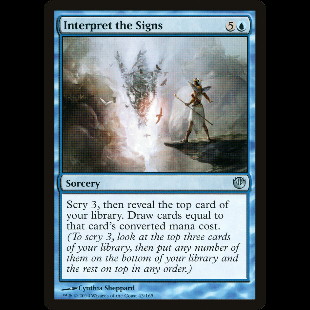 MTG Interpretar las señales (Interpret the Signs) Journey into Nyx jou#43 - Madtoyz