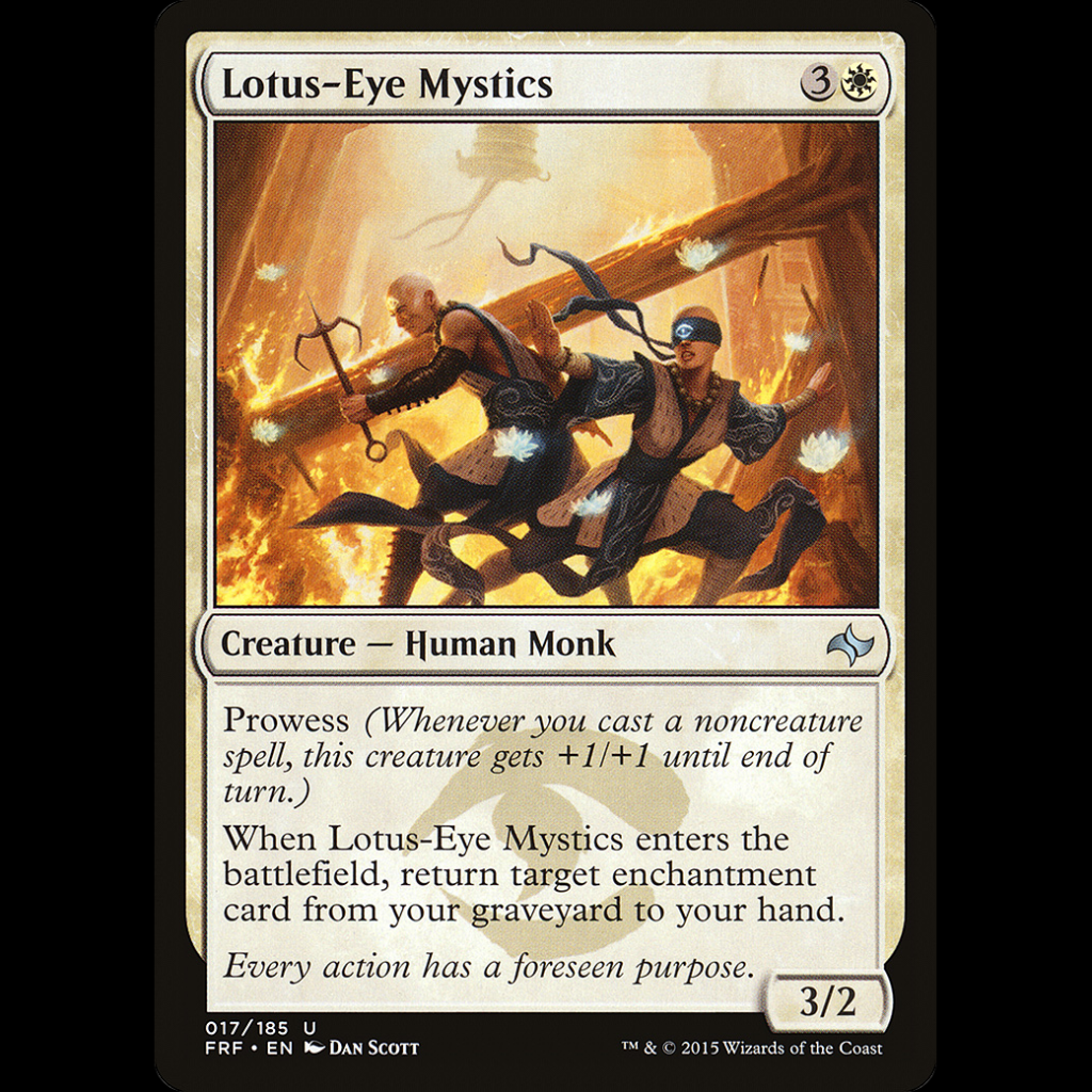 MTG Lotus-Eye Mystics Fate Reforged frf#17 - Madtoyz