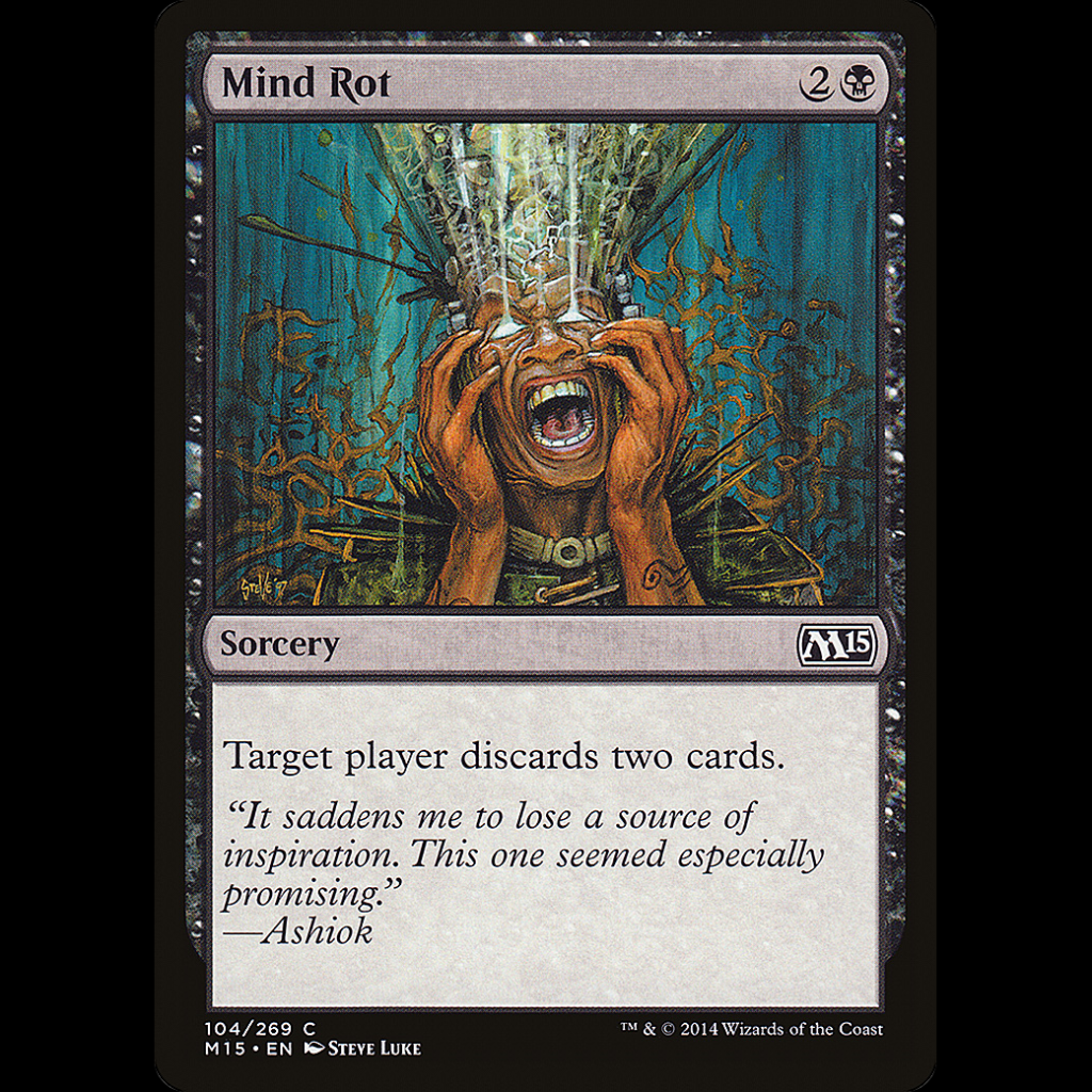 MTG Podredumbre mental (Mind Rot) Magic 2015 m15#104 - Madtoyz