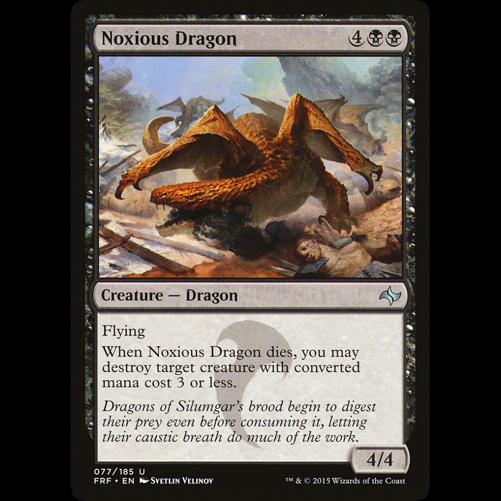 MTG Noxious Dragon Fate Reforged - Madtoyz
