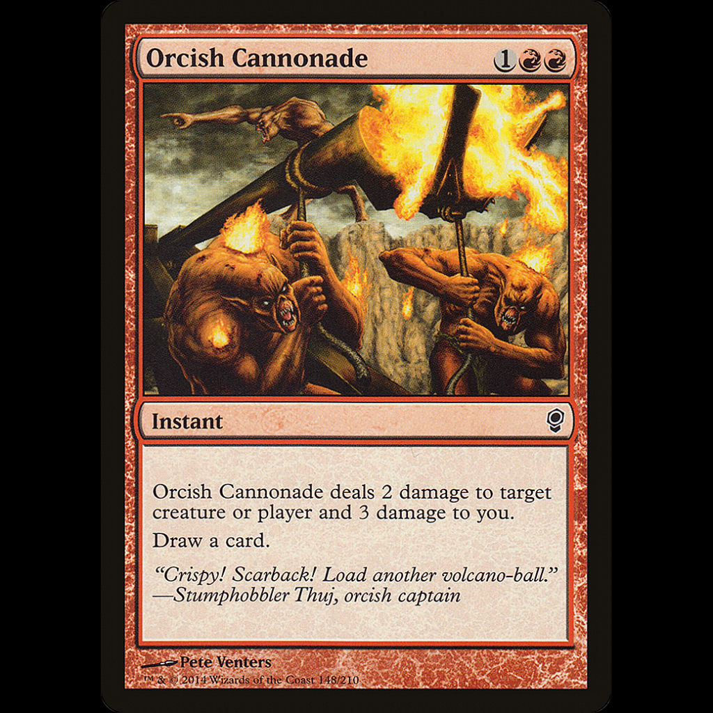 MTG Orcish Cannonade Conspiracy cns#148 - Madtoyz