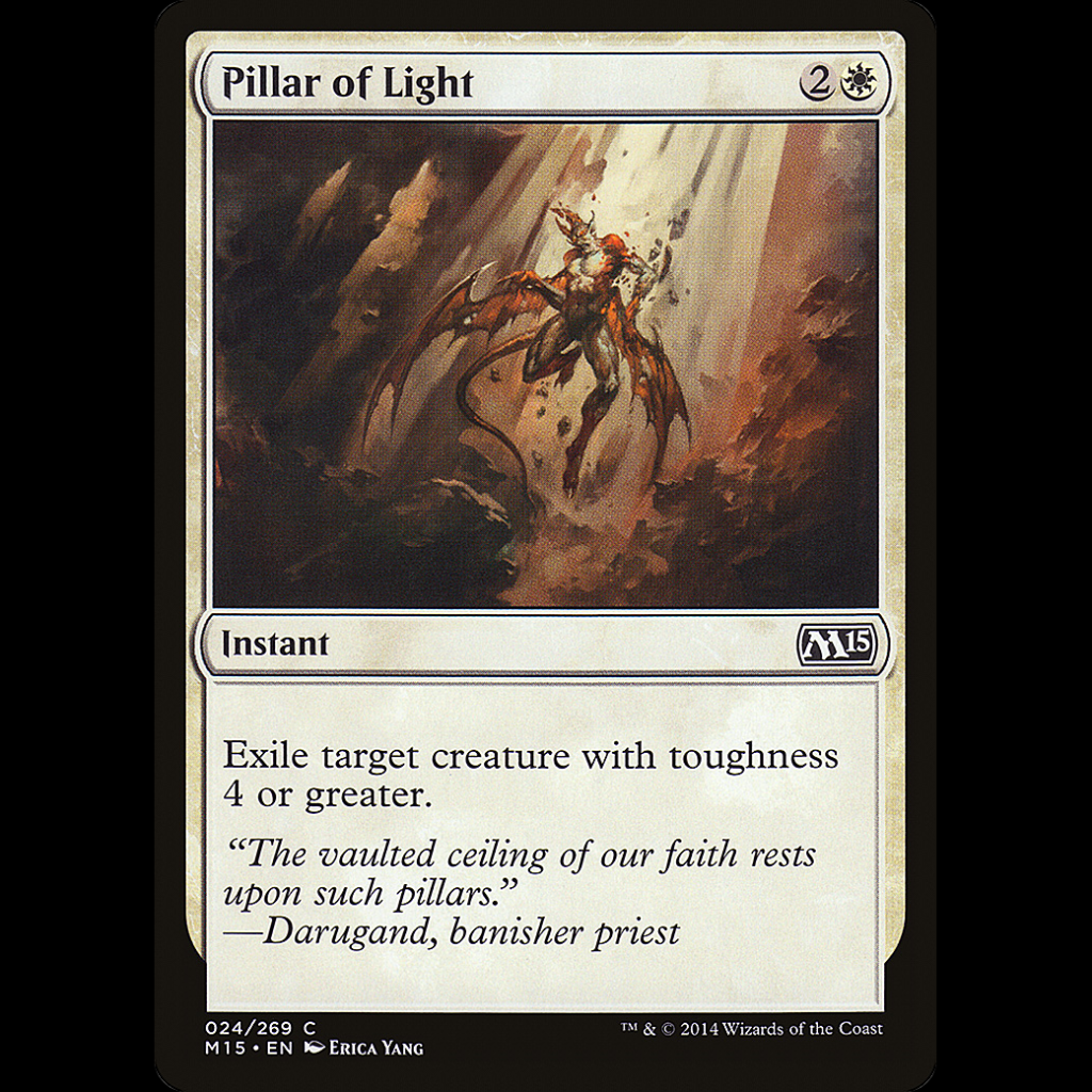 MTG Pillar of Light Magic 2015 m15#24 - Madtoyz