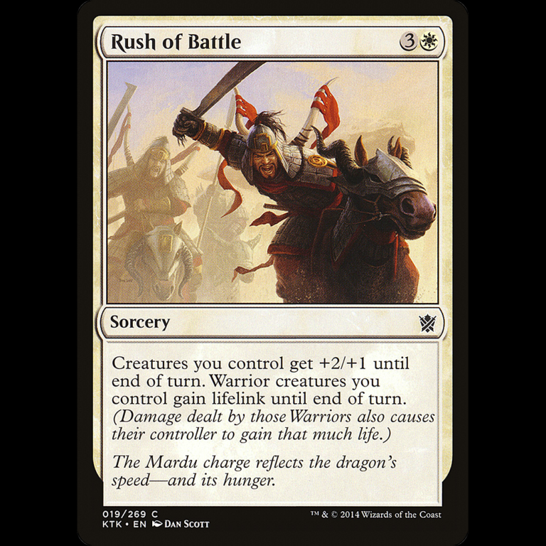 MTG Rush of Battle Khans of Tarkir ktk#19 - Madtoyz