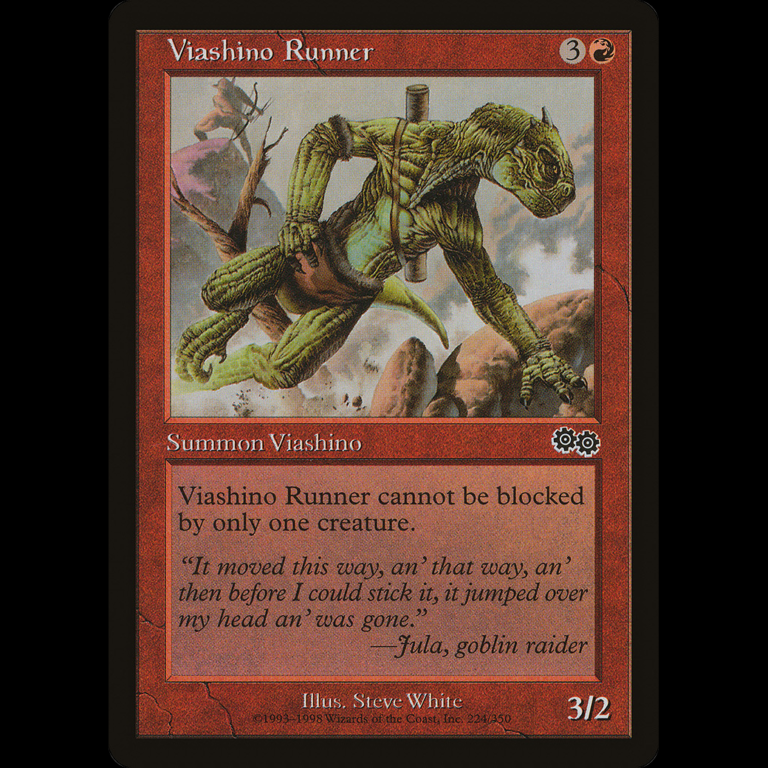 MTG Mensajero viashino (Viashino Runner) Urza's Saga usg#224 - Madtoyz