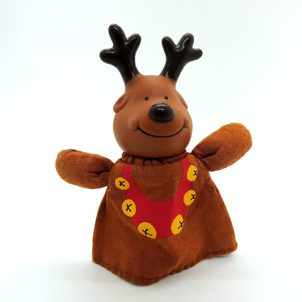 Russ Merry Christmas Titiridedo Finger Puppet 90s - Madtoyz