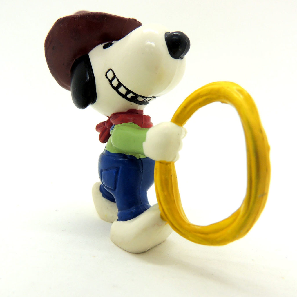 Snoopy Peanuts Vaquero Industria Argentina Vintage - Madtoyz