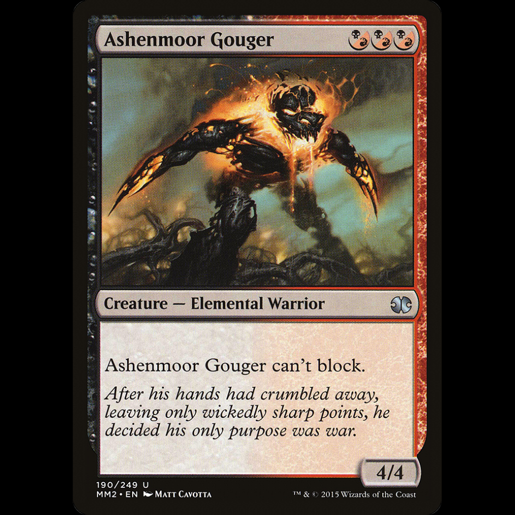 MTG Ashenmoor Gouger Modern Masters 2015 mm2#190 - Madtoyz
