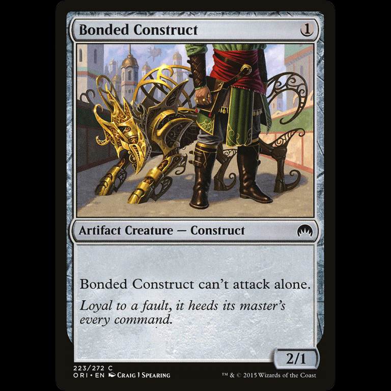 MTG Constructo domesticado (Bonded Construct) Magic Origins ori#223 ...