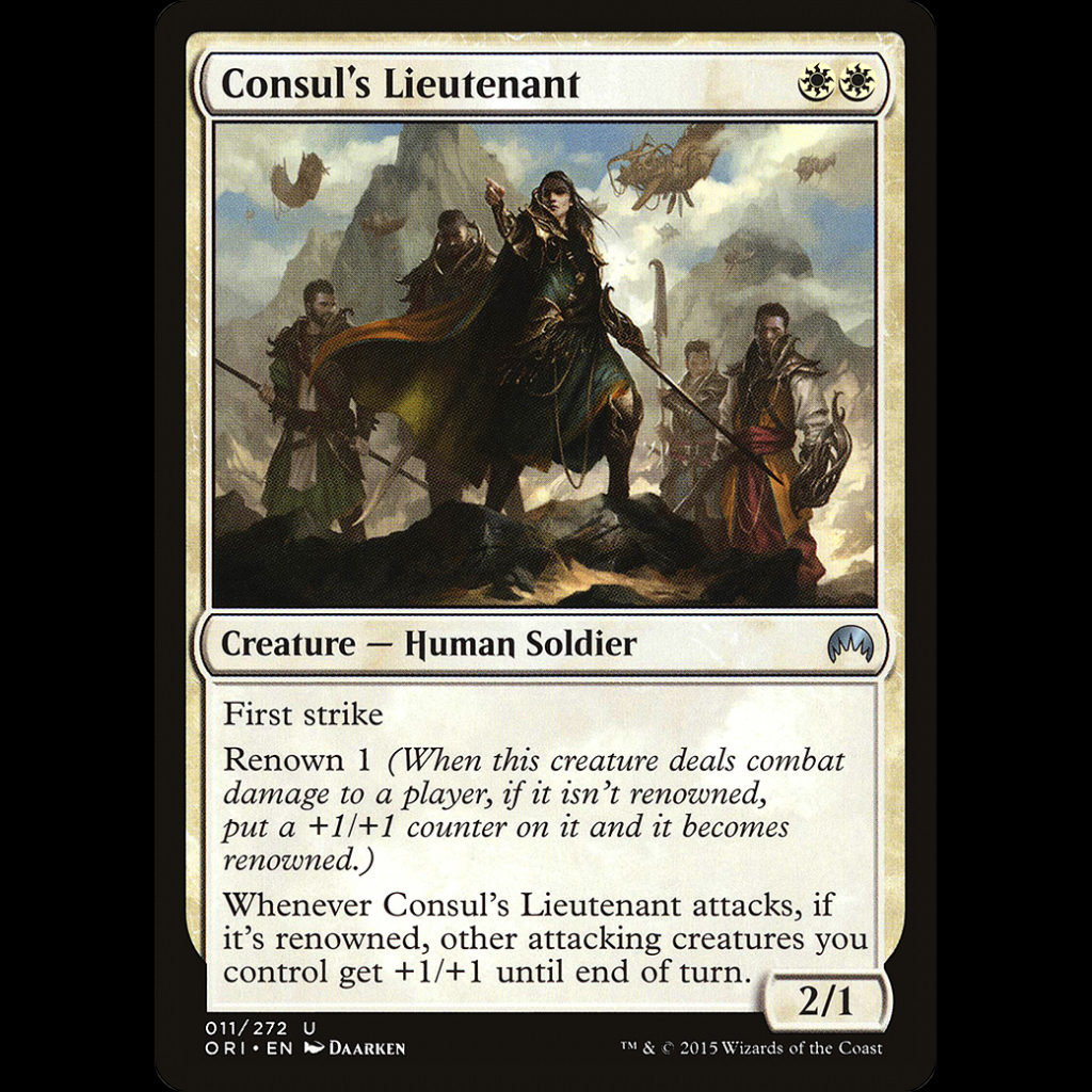 MTG Teniente del cónsul (Consul's Lieutenant) Magic Origins - Madtoyz