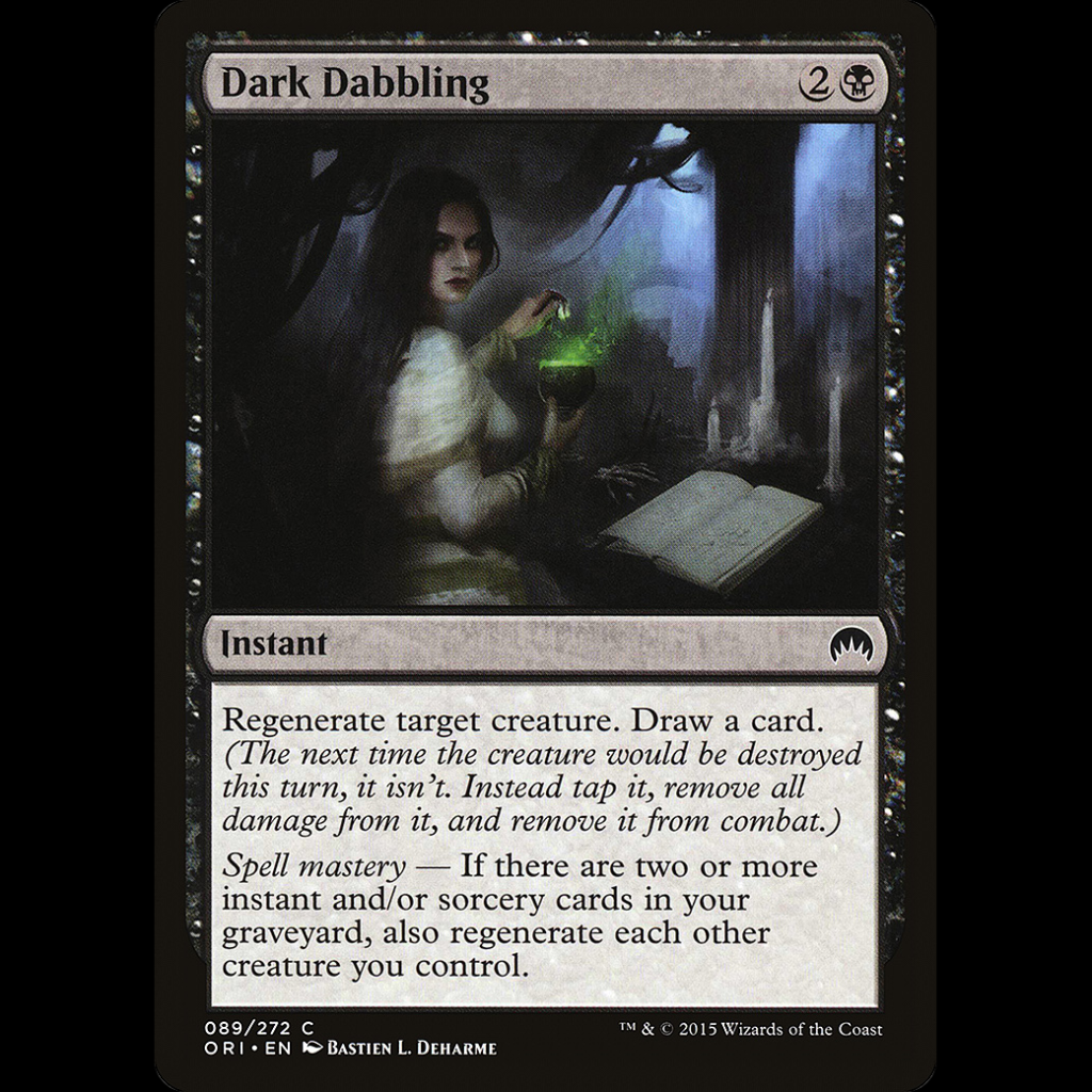 MTG Experimentos oscuros (Dark Dabbling) Magic Origins - Madtoyz