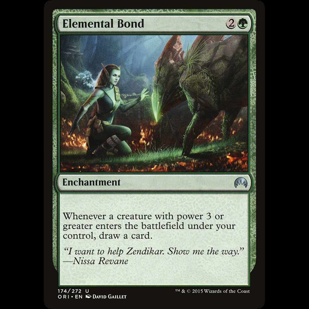 MTG Vínculo elemental (Elemental Bond) Magic Origins ori#174 - Madtoyz