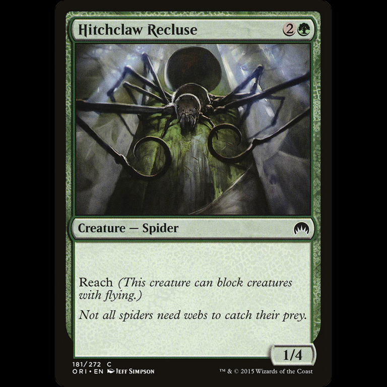 MTG Reclusa garras curvas (Hitchclaw Recluse) Magic Origins ori#181 ...