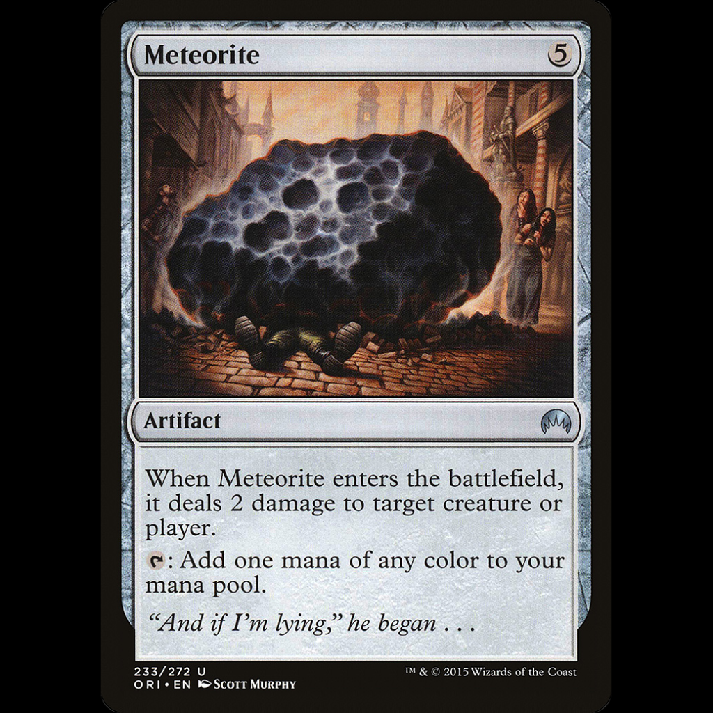 MTG Meteorito (Meteorite) Magic Origins ori#233 - Madtoyz