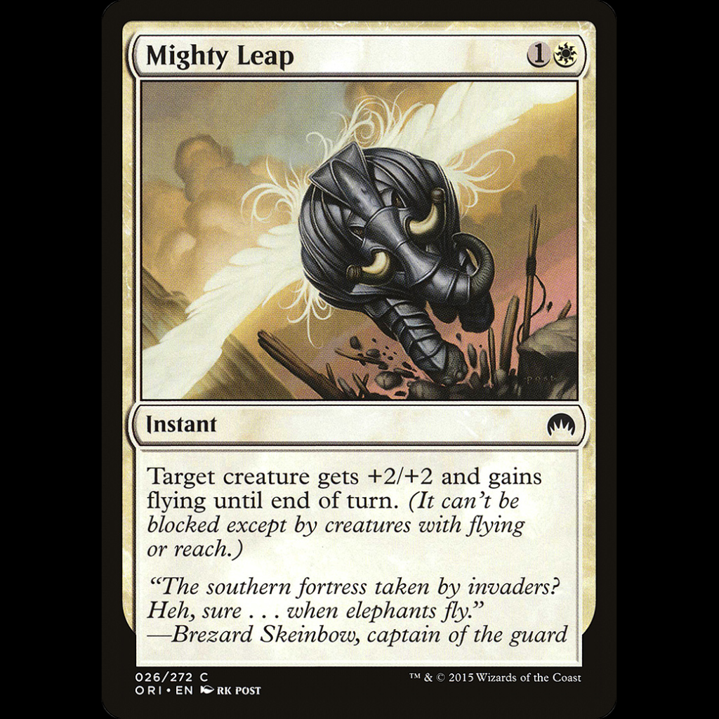 MTG Salto formidable (Mighty Leap) Magic Origins ori#26 - Madtoyz