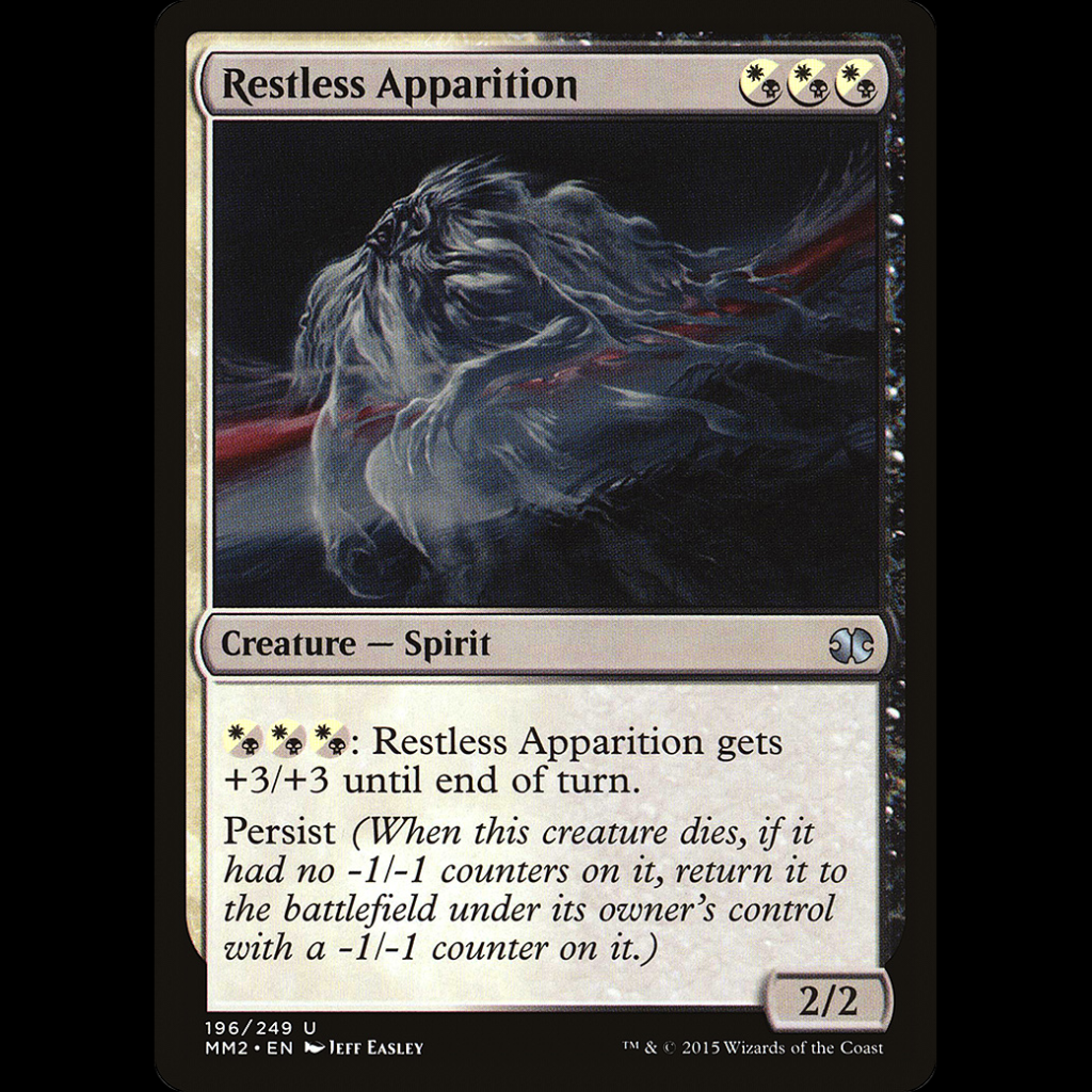 MTG Restless Apparition Modern Masters 2015 mm2#196 - Madtoyz