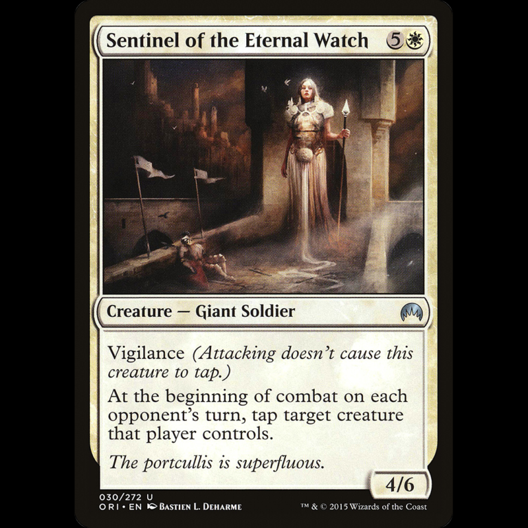 MTG Centinela de la guardia eterna (Sentinel of the Eternal Watch ...
