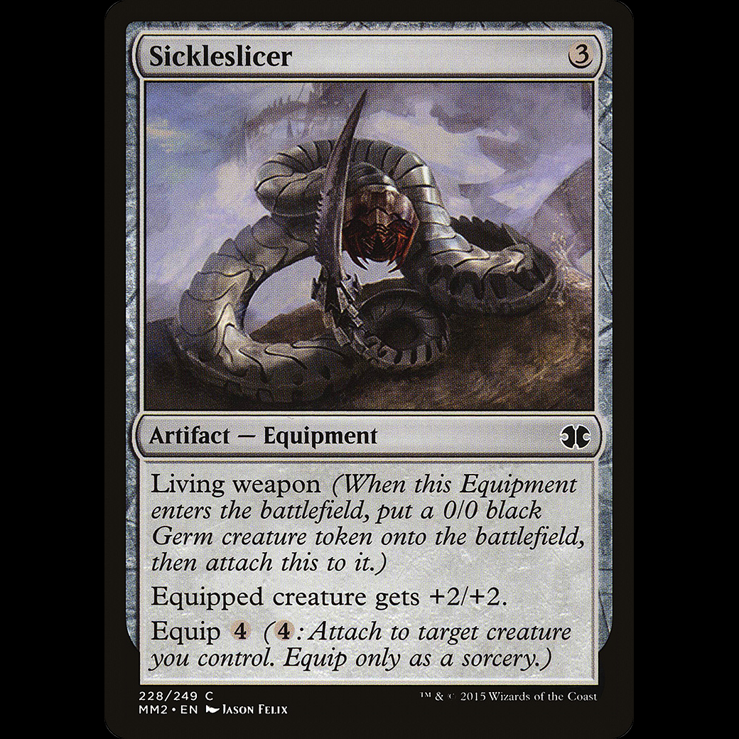 MTG Sickleslicer Modern Masters 2015 mm2#228 - Madtoyz MTG Sickleslicer Modern Masters 2015 mm2#228 - Madtoyz