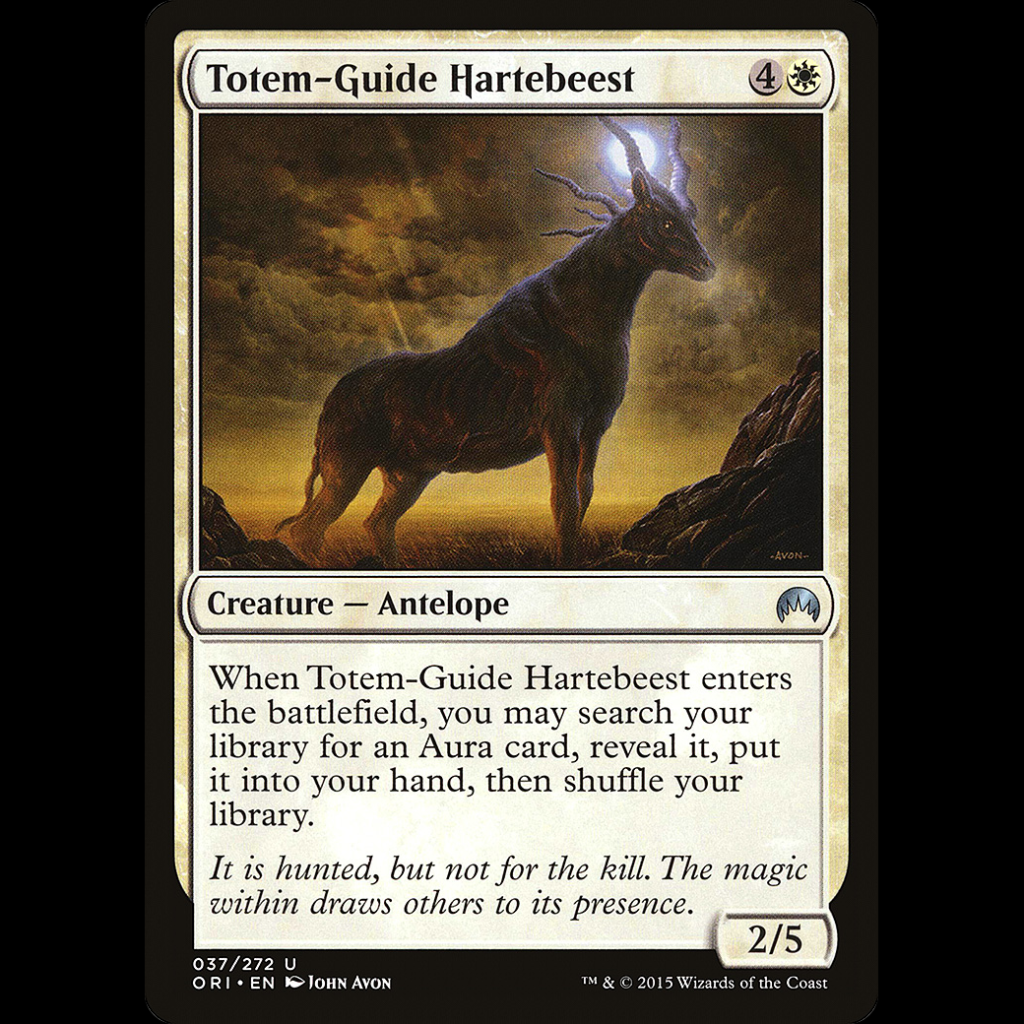 MTG Alcefalo Totemico (Totem-Guide Hartebeest) Magic Origins ori#37 ...