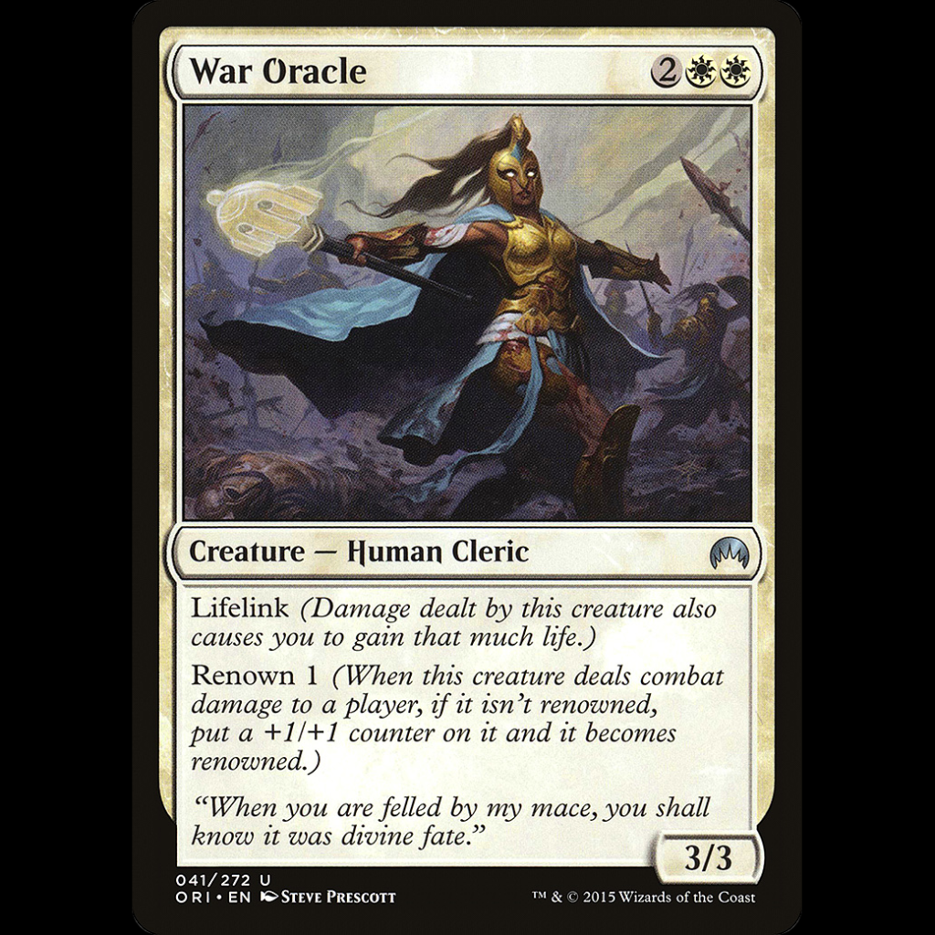 MTG Oráculo de guerra (War Oracle) Magic Origins - Madtoyz