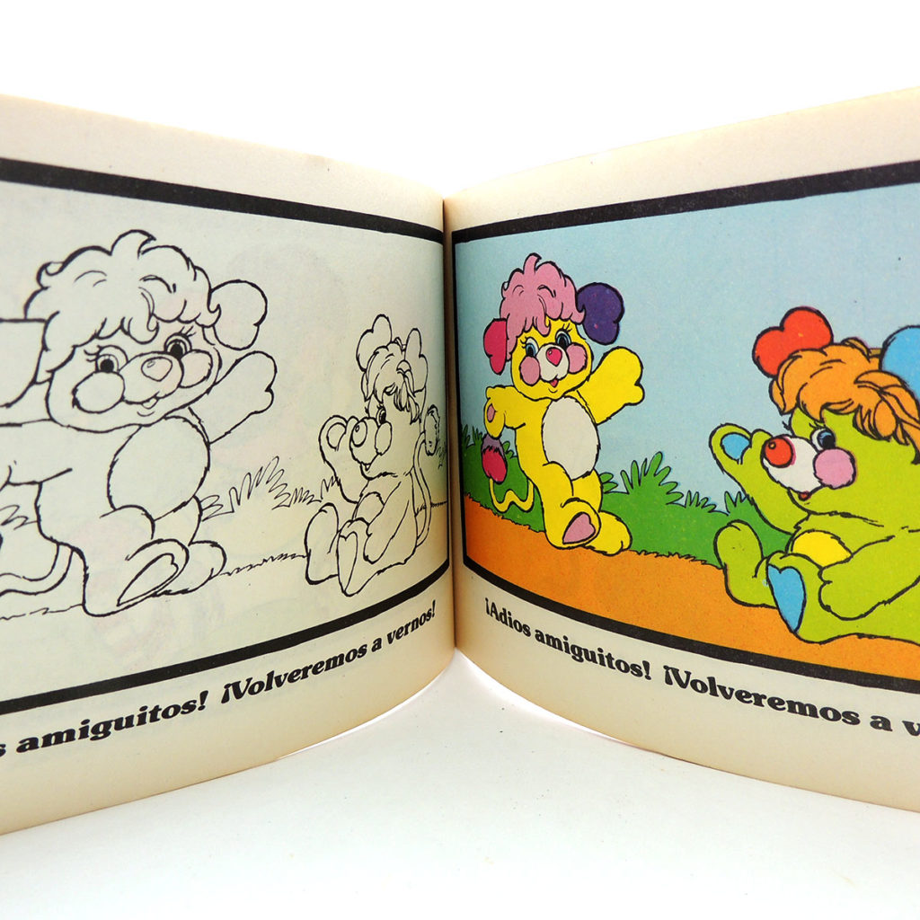 Popples Mini Libro Pintar #6 Ediciones Astro Argentina - Madtoyz