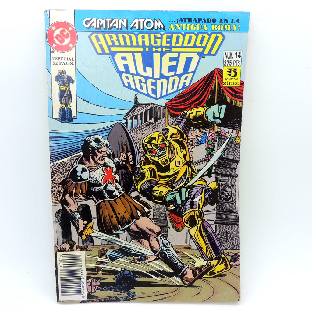 Armageddon 2001 Capitan Atom #14 Zinco DC Comic - Madtoyz