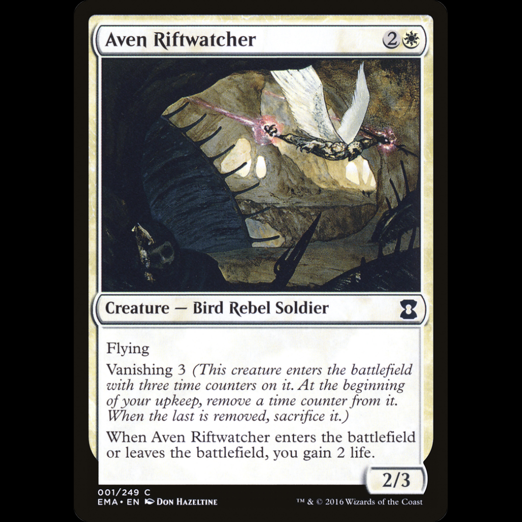 MTG Aven Riftwatcher Eternal Masters ema#1 - Madtoyz