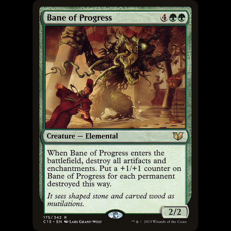 MTG Bane of Progress Commander 2015 c15#175 - Madtoyz