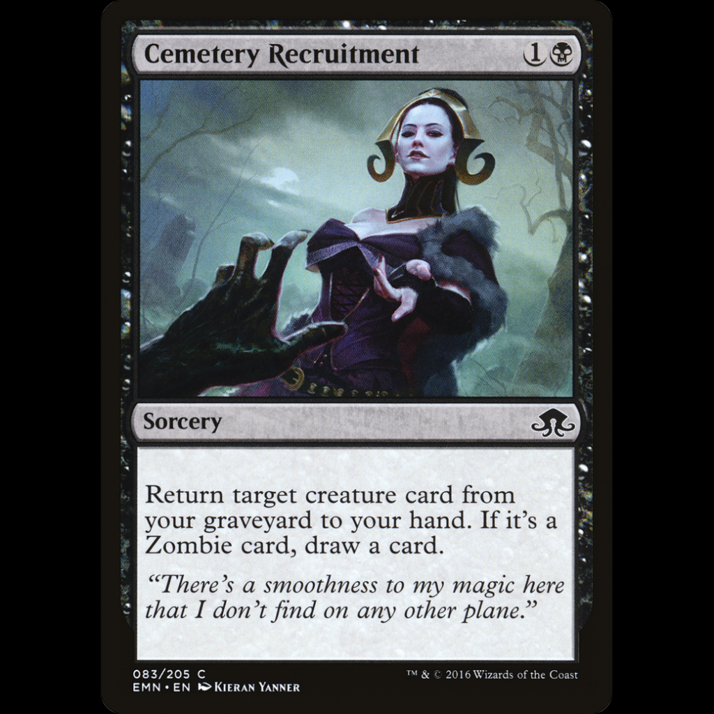 MTG Cemetery Recruitment Eldritch Moon emn#83 - Madtoyz