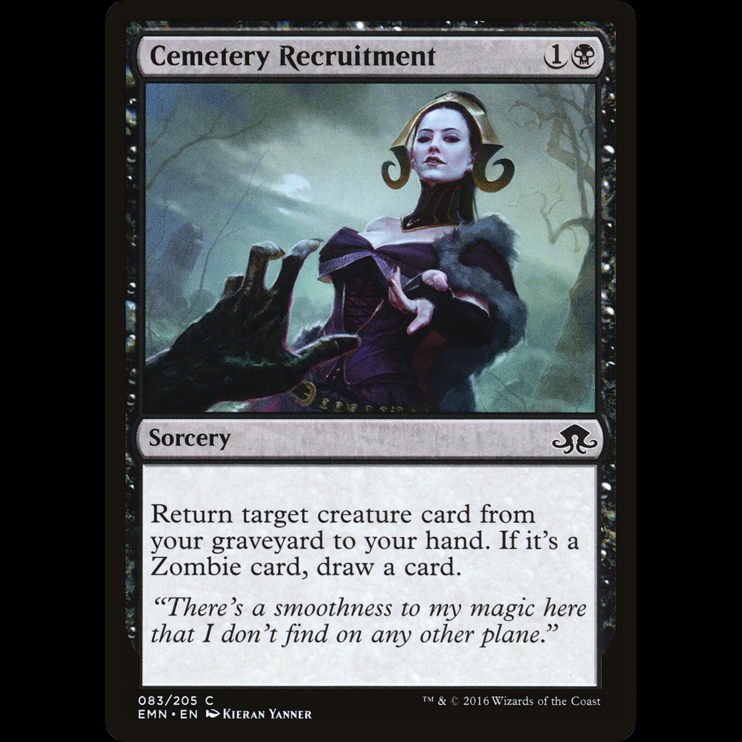Mtg Cemetery Recruitment Eldritch Moon Madtoyz