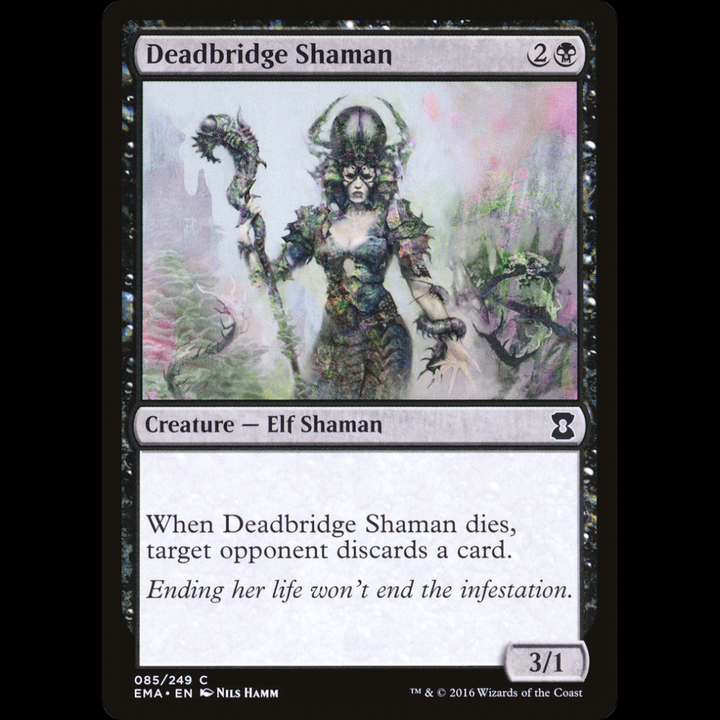 MTG Deadbridge Shaman Eternal Masters - Madtoyz