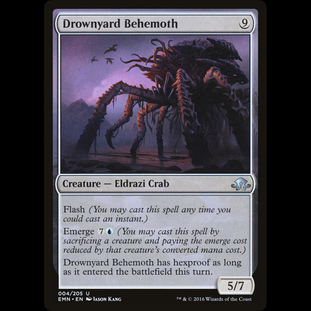 MTG Drownyard Behemoth Eldritch Moon emn#4 - Madtoyz