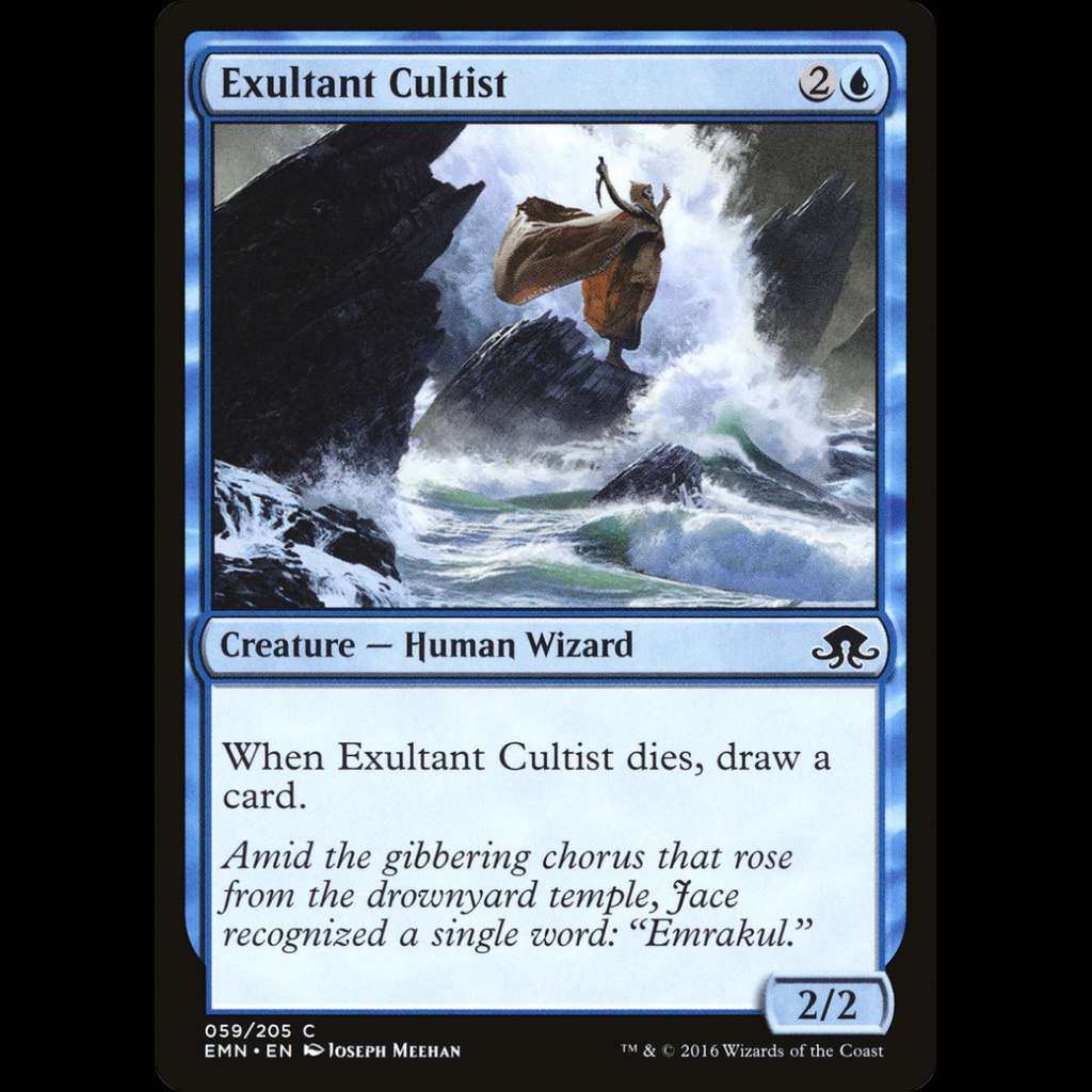 MTG Exultant Cultist Eldritch Moon emn#59 - Madtoyz
