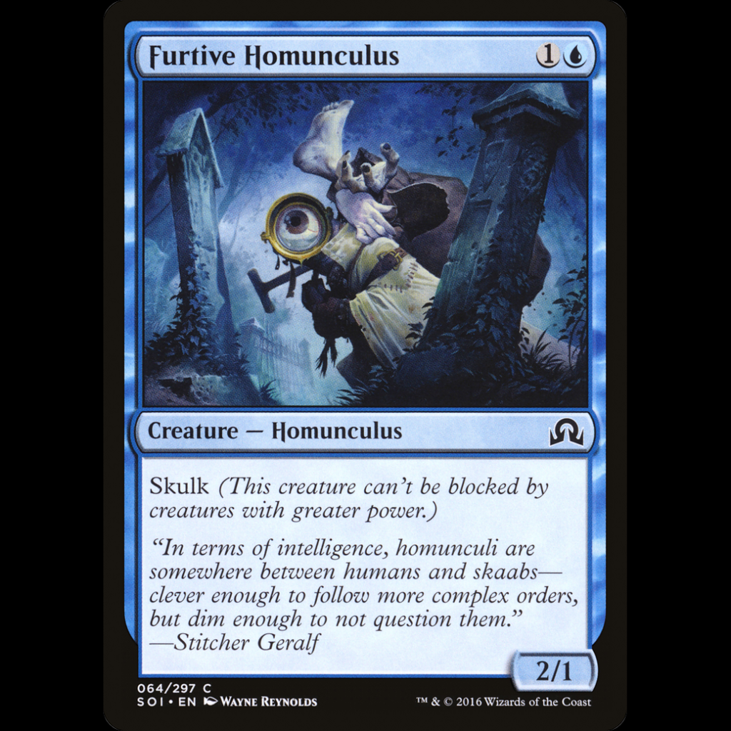 MTG Homúnculo disimulado (Furtive Homunculus) Shadows over Innistrad soi#64 - Madtoyz