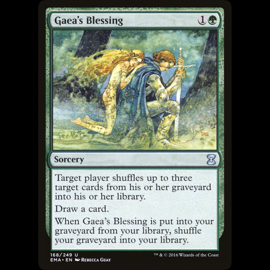 MTG Gaea's Blessing Eternal Masters ema#168 - Madtoyz