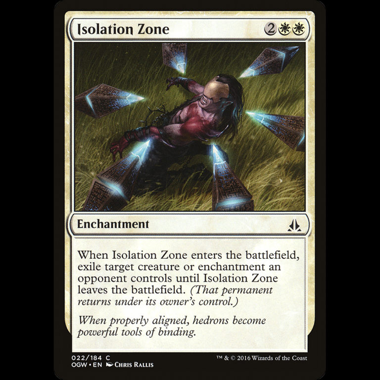 MTG Zona de aislamiento (Isolation Zone) Oath of the Gatewatch ogw#22 ...