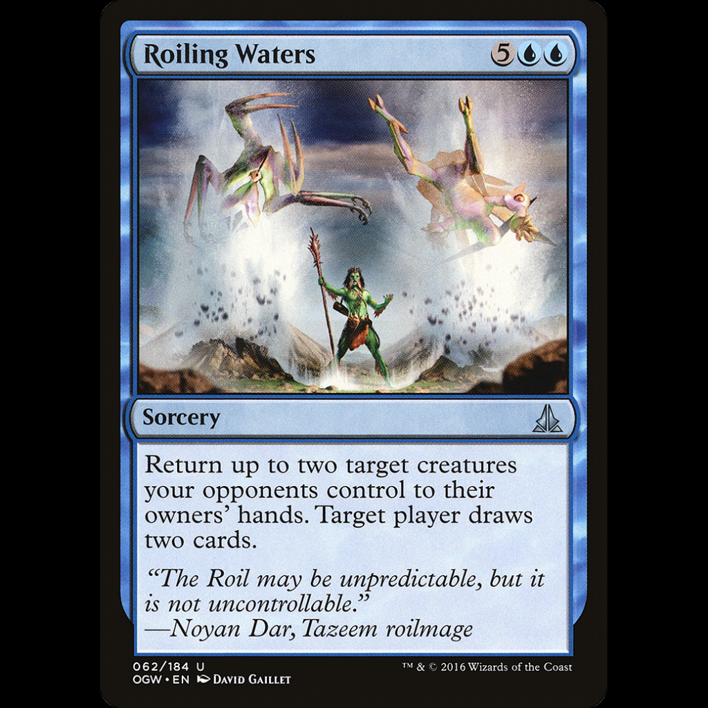 MTG Roiling Waters Oath of the Gatewatch ogw#62 - Madtoyz
