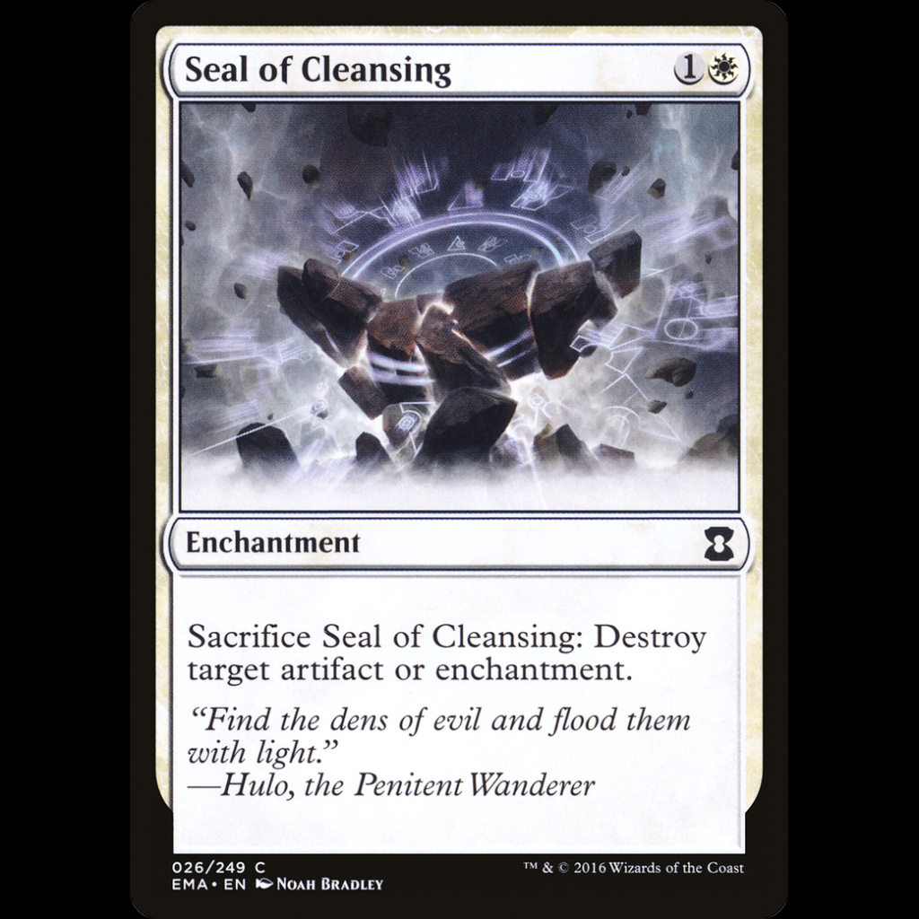 MTG Seal of Cleansing Eternal Masters ema#26 - Madtoyz