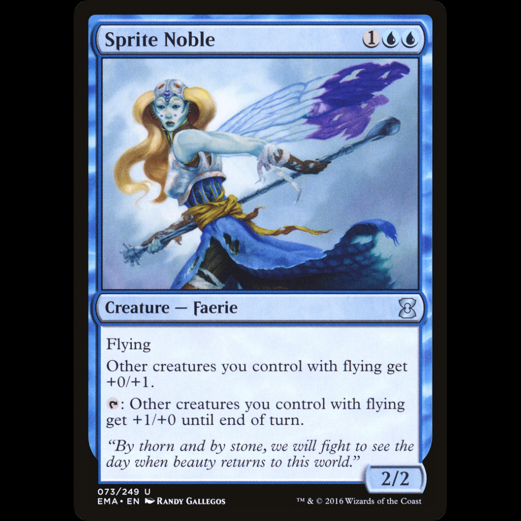 MTG Sprite Noble Eternal Masters ema#73 - Madtoyz