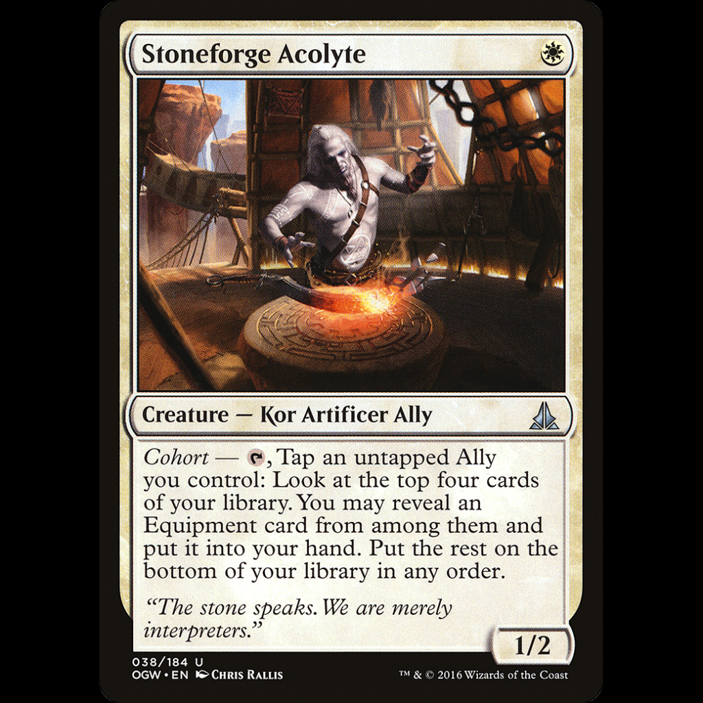 MTG Stoneforge Acolyte Oath of the Gatewatch ogw#38 - Madtoyz