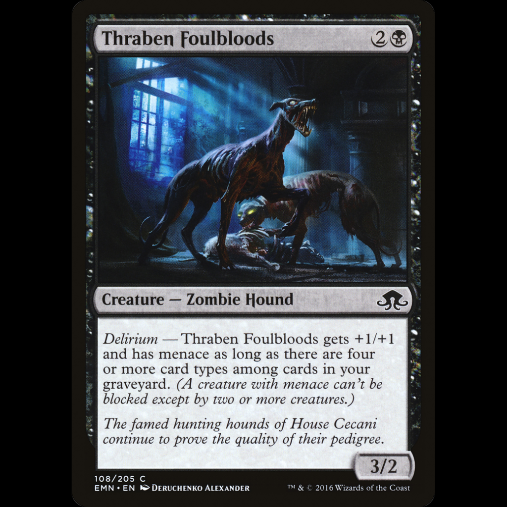MTG Thraben Foulbloods Eldritch Moon emn#108 - Madtoyz