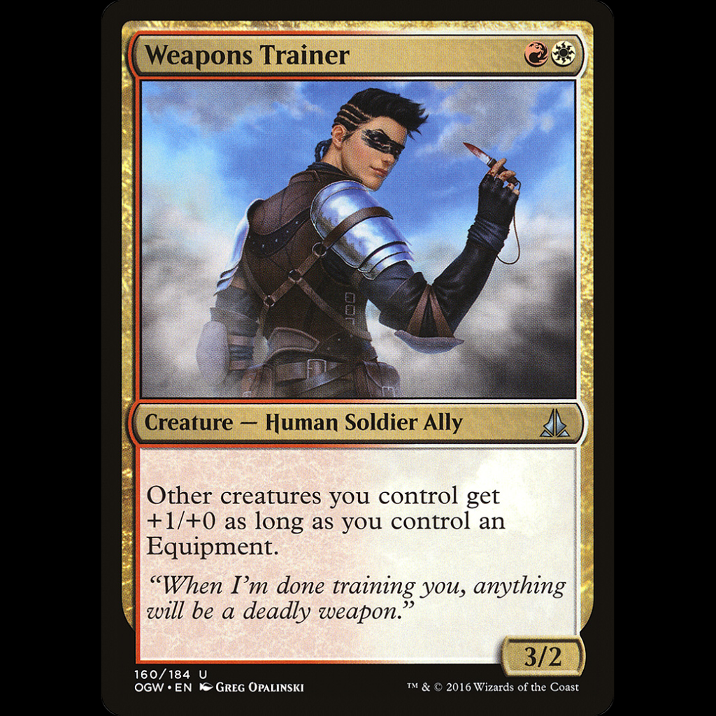 MTG Weapons Trainer Oath of the Gatewatch ogw#160 - Madtoyz