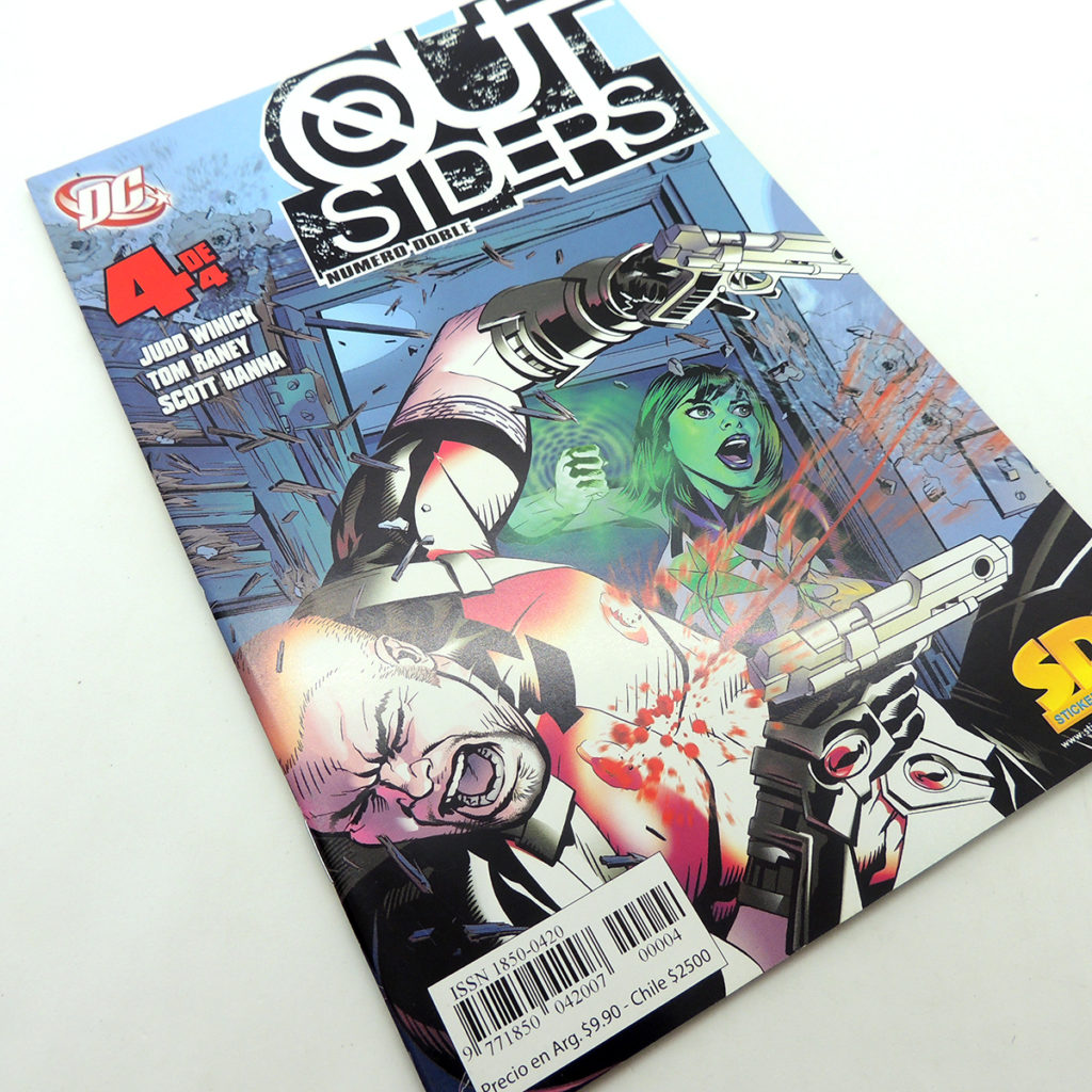Outsiders #4 Sticker Design SD Dc Comic - Madtoyz