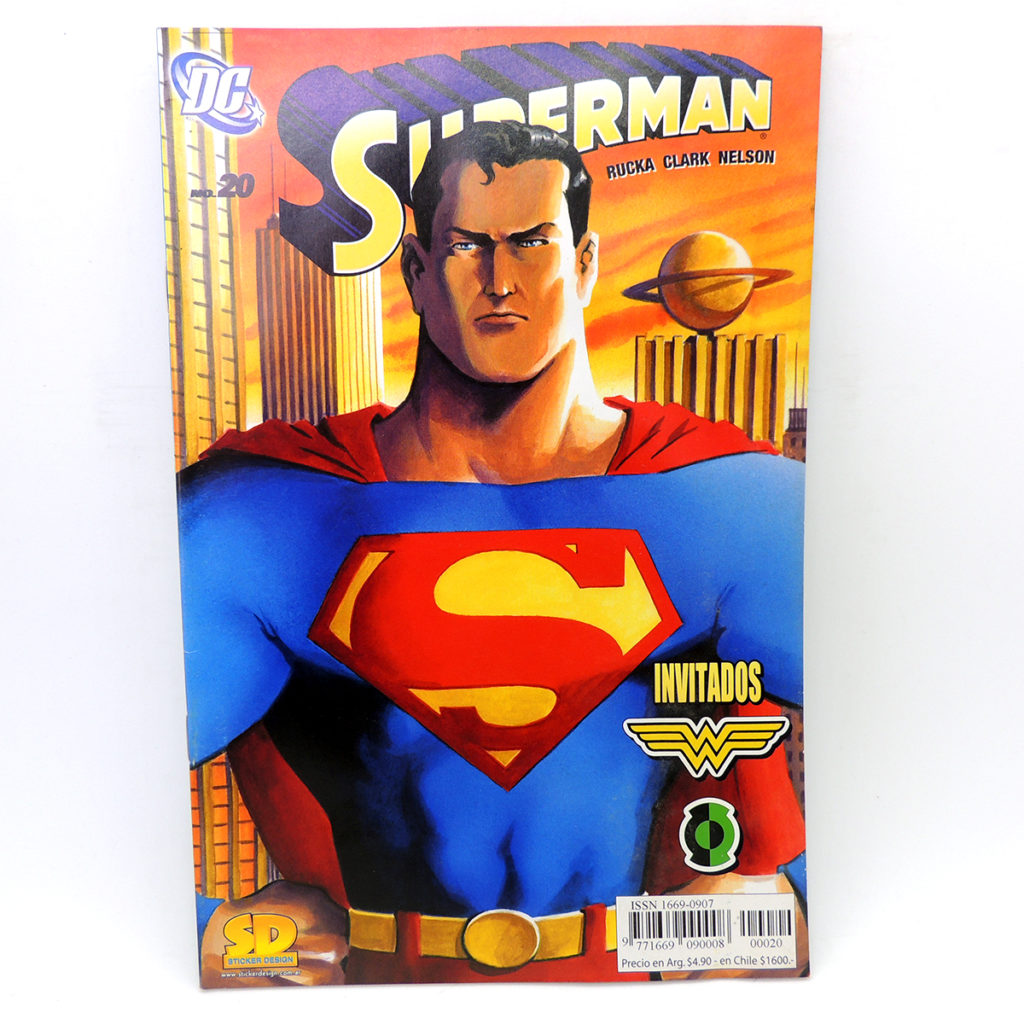 Superman #20 SD Dc Comic Sticker Design - Madtoyz