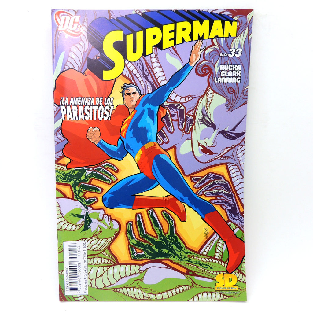 Superman #33 SD Dc Comic Sticker Design - Madtoyz
