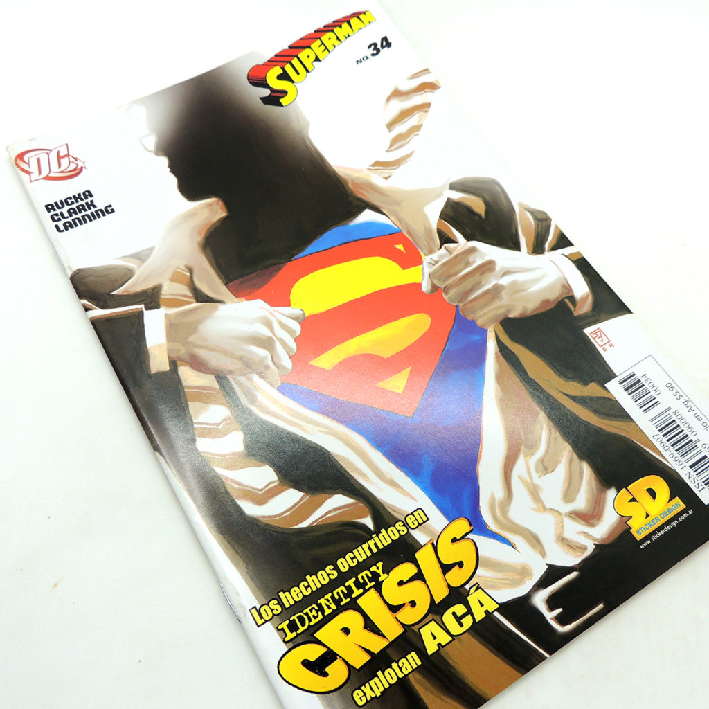 Superman #34 SD Dc Comic Sticker Design - Madtoyz